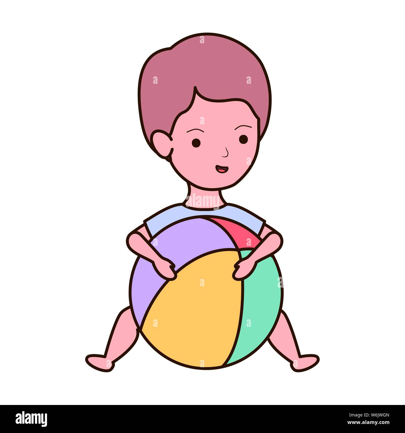 Isolated baby boy design vector illustration Stock Vector Image & Art ...