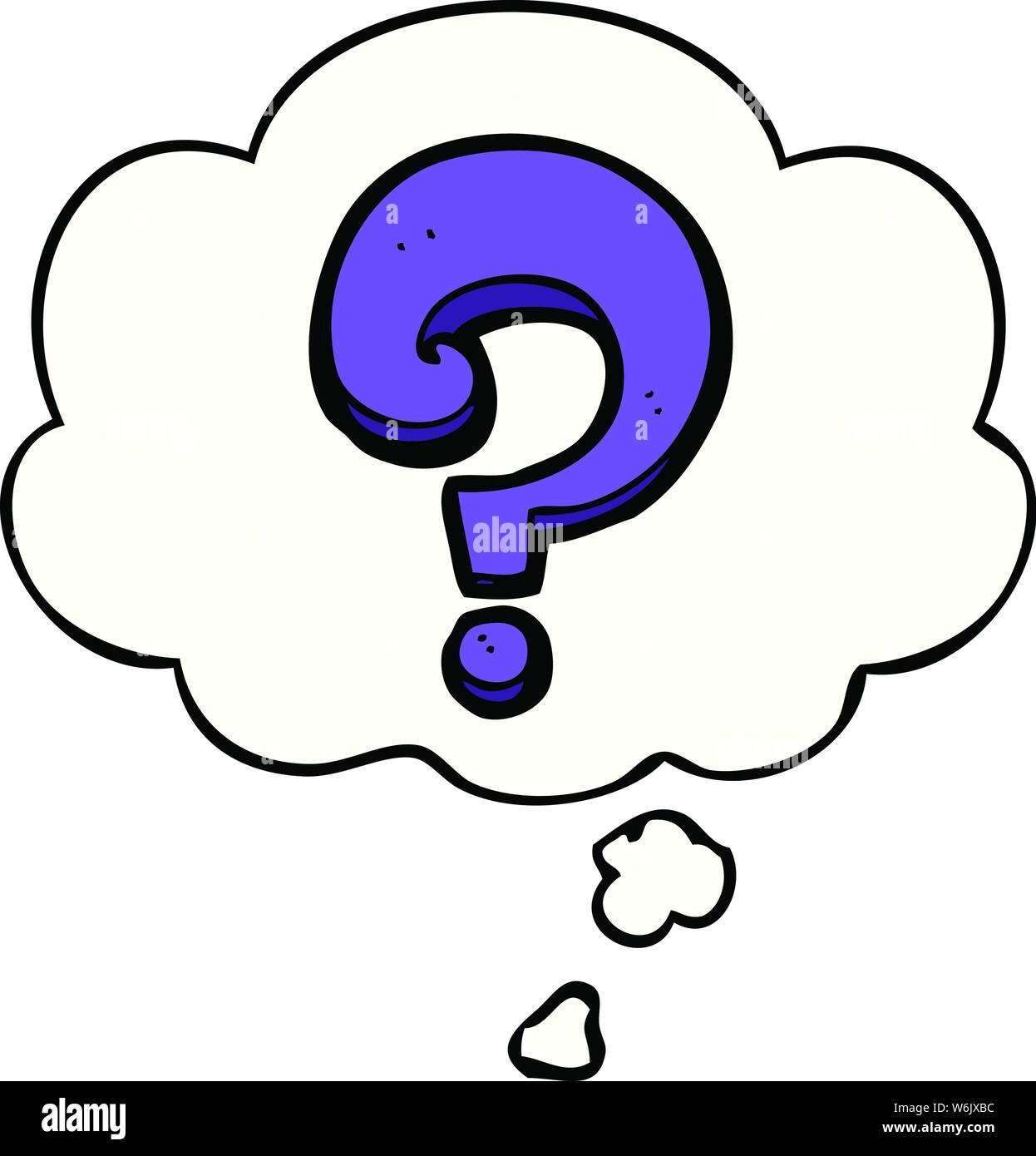 Cartoon Question Mark With Thought Bubble Stock Vector Image Art Alamy cartoon-question-mark-with-thought-bubble-stock-vector-image-art-alamy