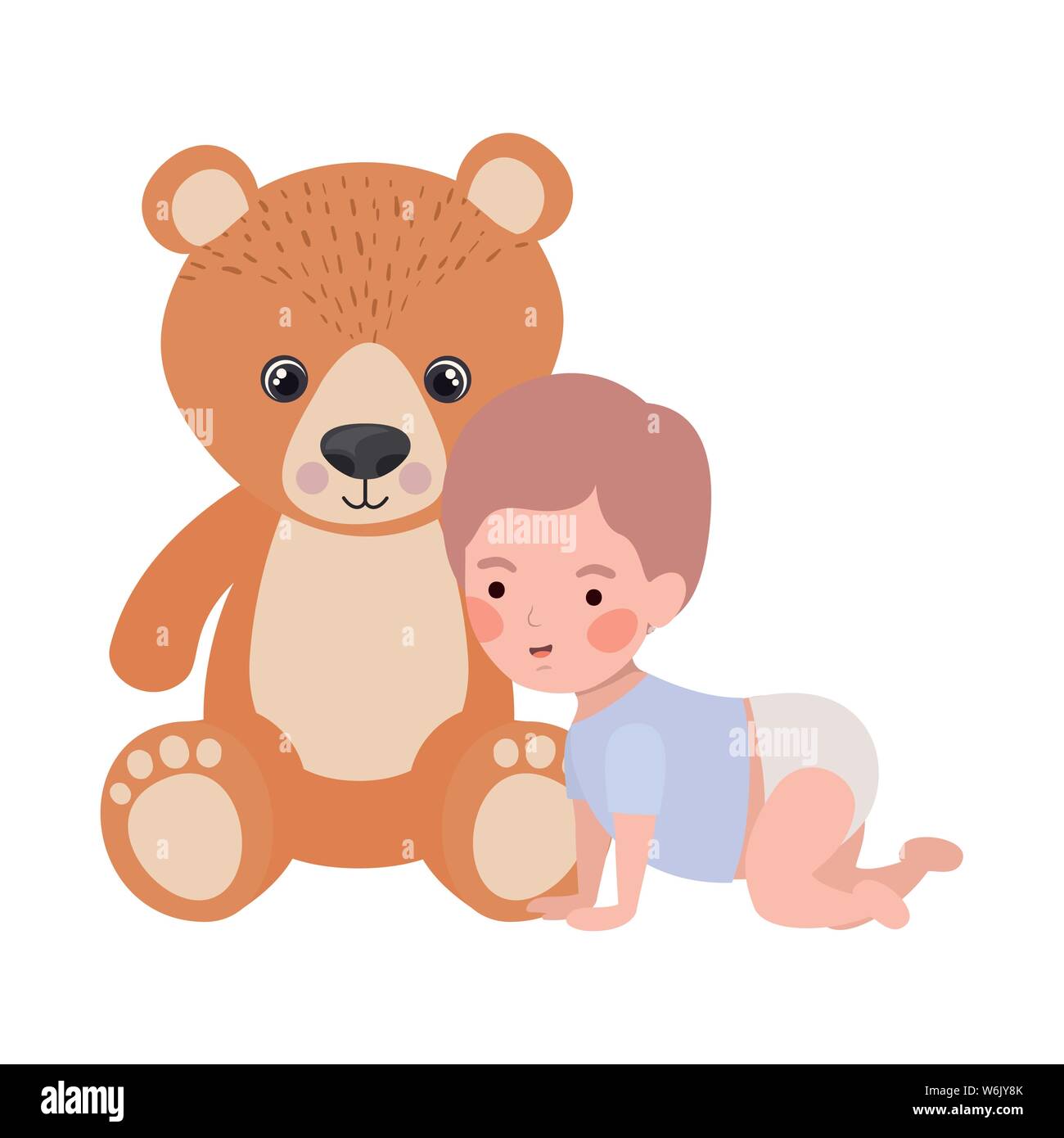 Isolated baby boy design vector illustration Stock Vector Image & Art ...