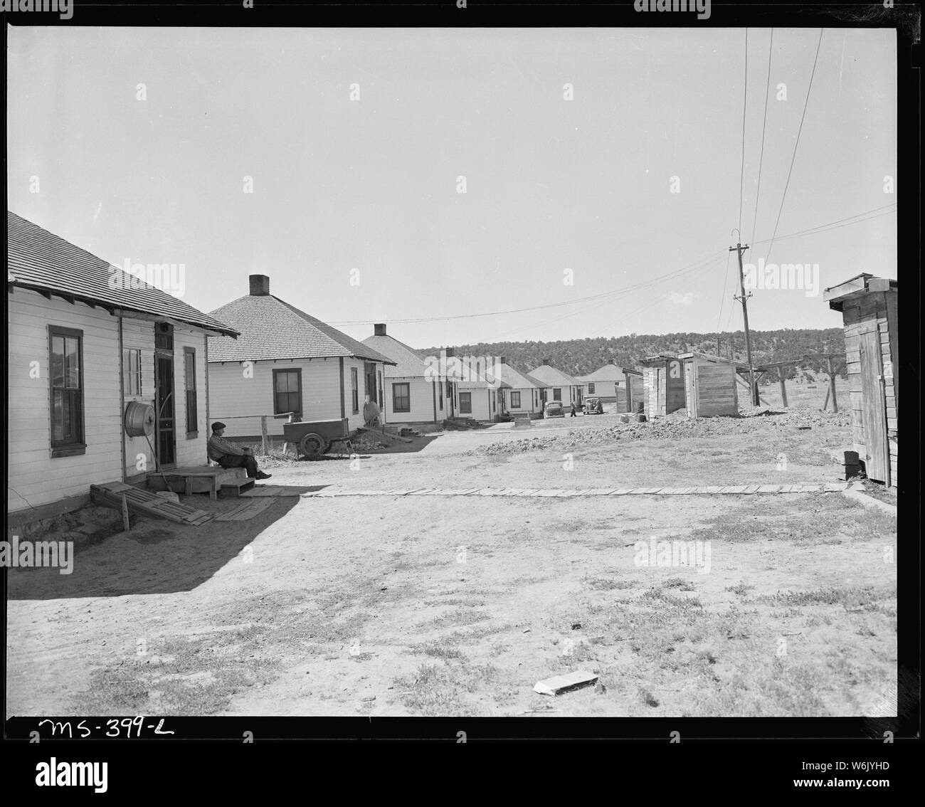 Part of company housing project. Calumet Fuel Company, Delcarbon #2 ...