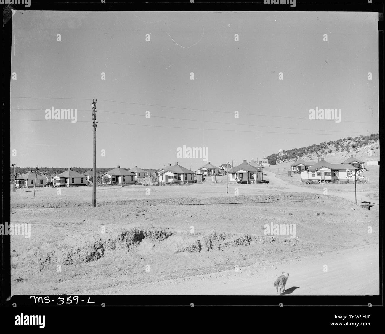 Part of company housing project. Calumet Fuel Company, Delcarbon #2 ...