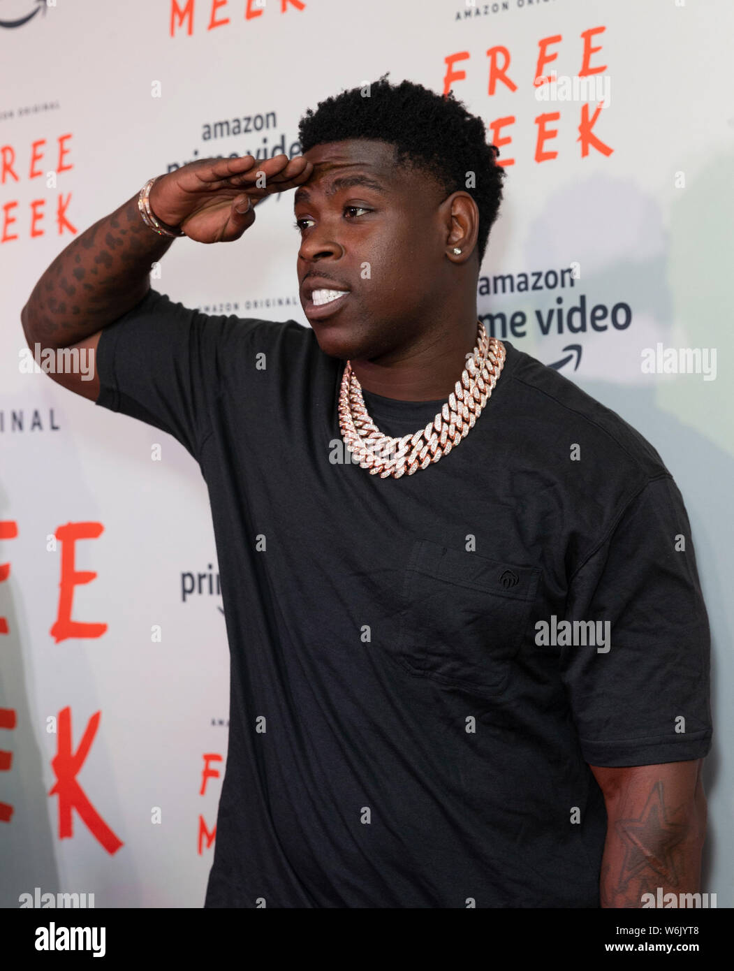 New York, NY - August 1, 2019: Recording artist Casanova attends Amazon ...