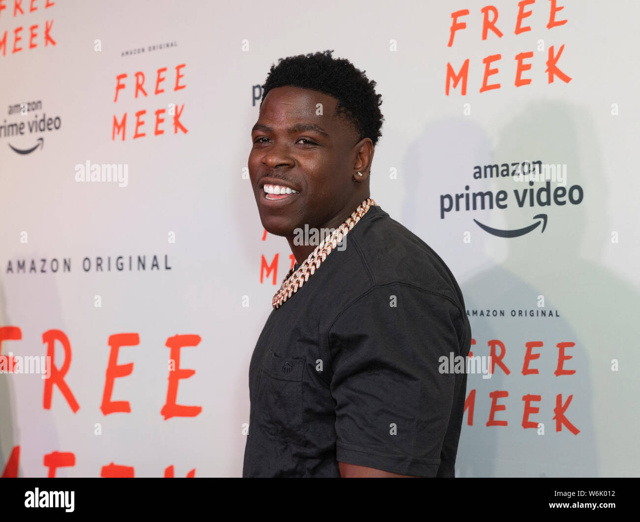 New York, NY - August 1, 2019: Recording artist Casanova attends Amazon ...