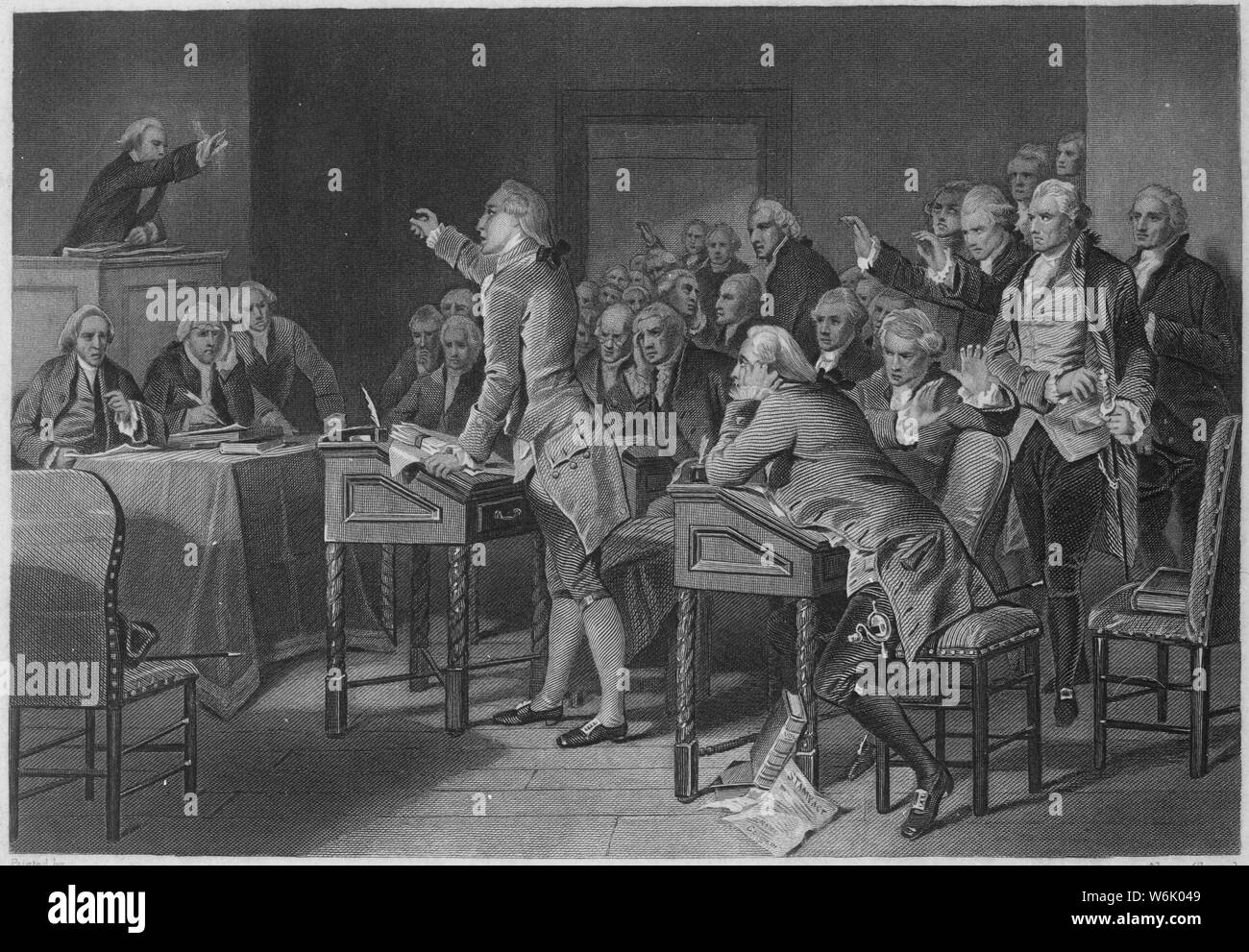 1765 engraving hi-res stock photography and images - Alamy