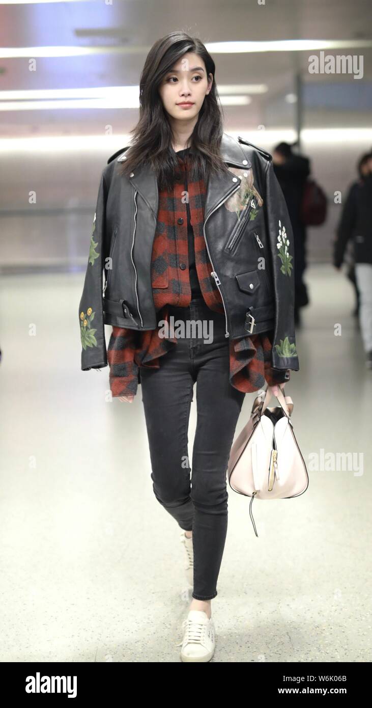 Chinese model Xi Mengyao, better known as Ming Xi, is pictured at the ...