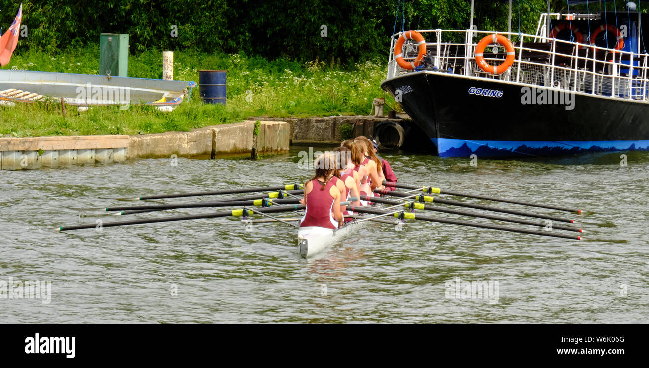 Oxford University Summer Eights 2019 - Rowing Regatta Stock Photo - Alamy