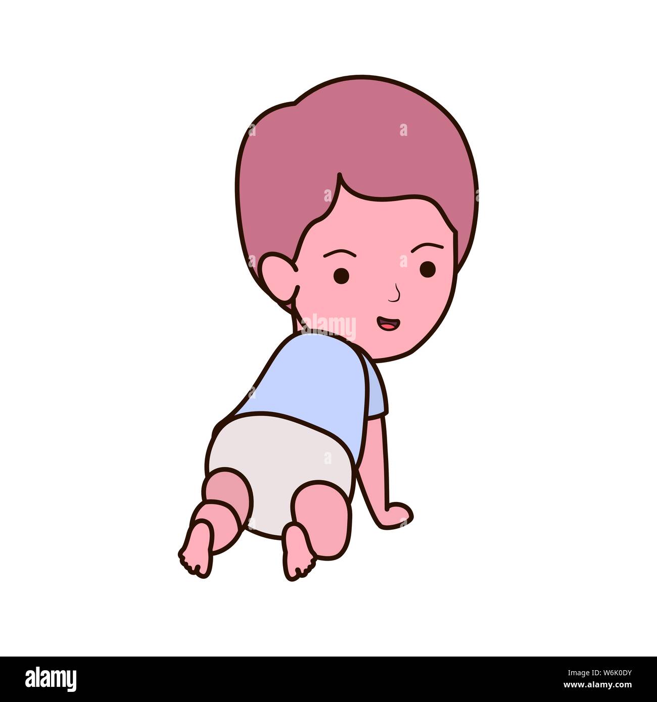 Isolated baby boy design vector illustration Stock Vector Image & Art ...
