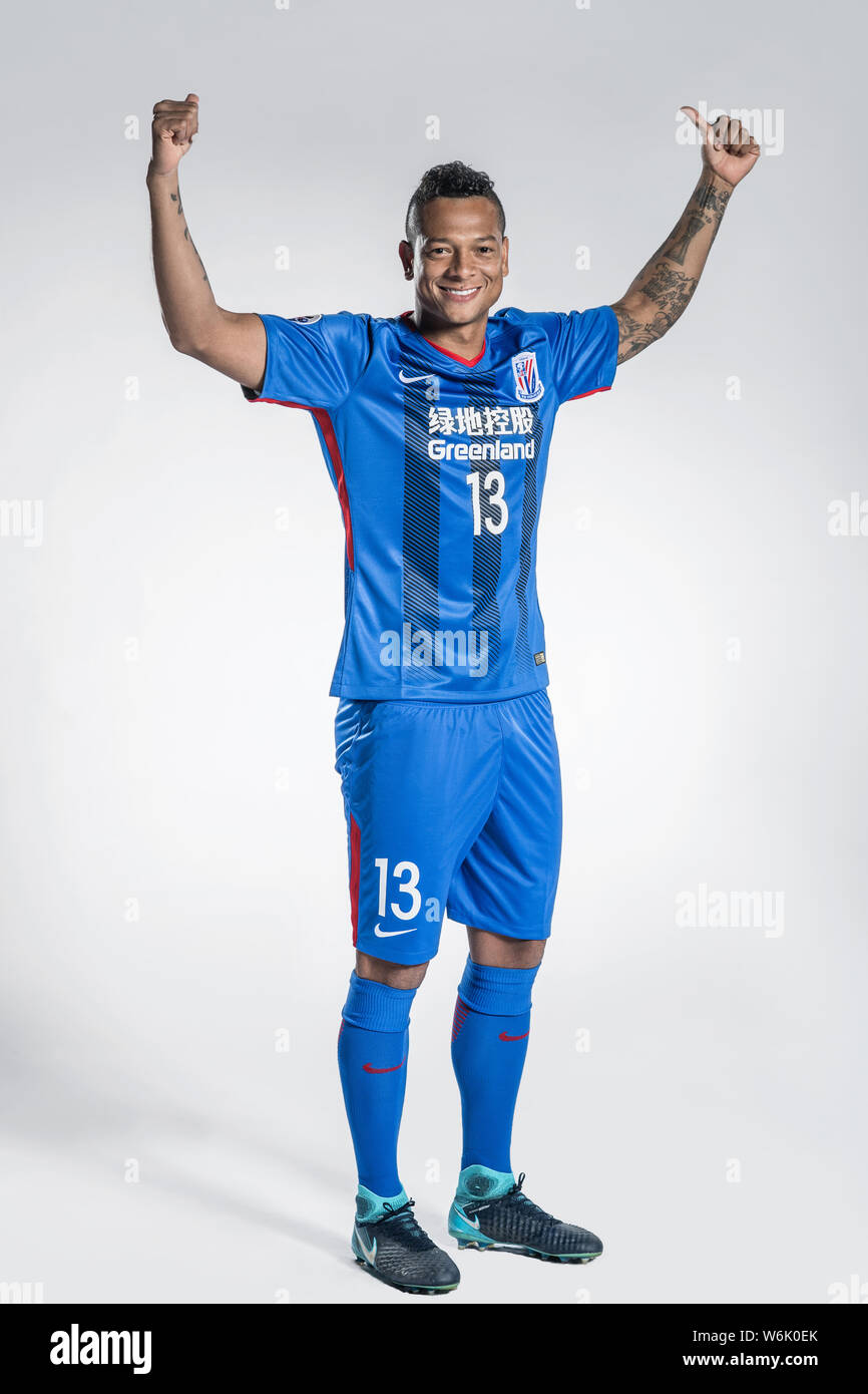 **EXCLUSIVE**Colombian soccer player Fredy Guarin of Shanghai Greenland ...