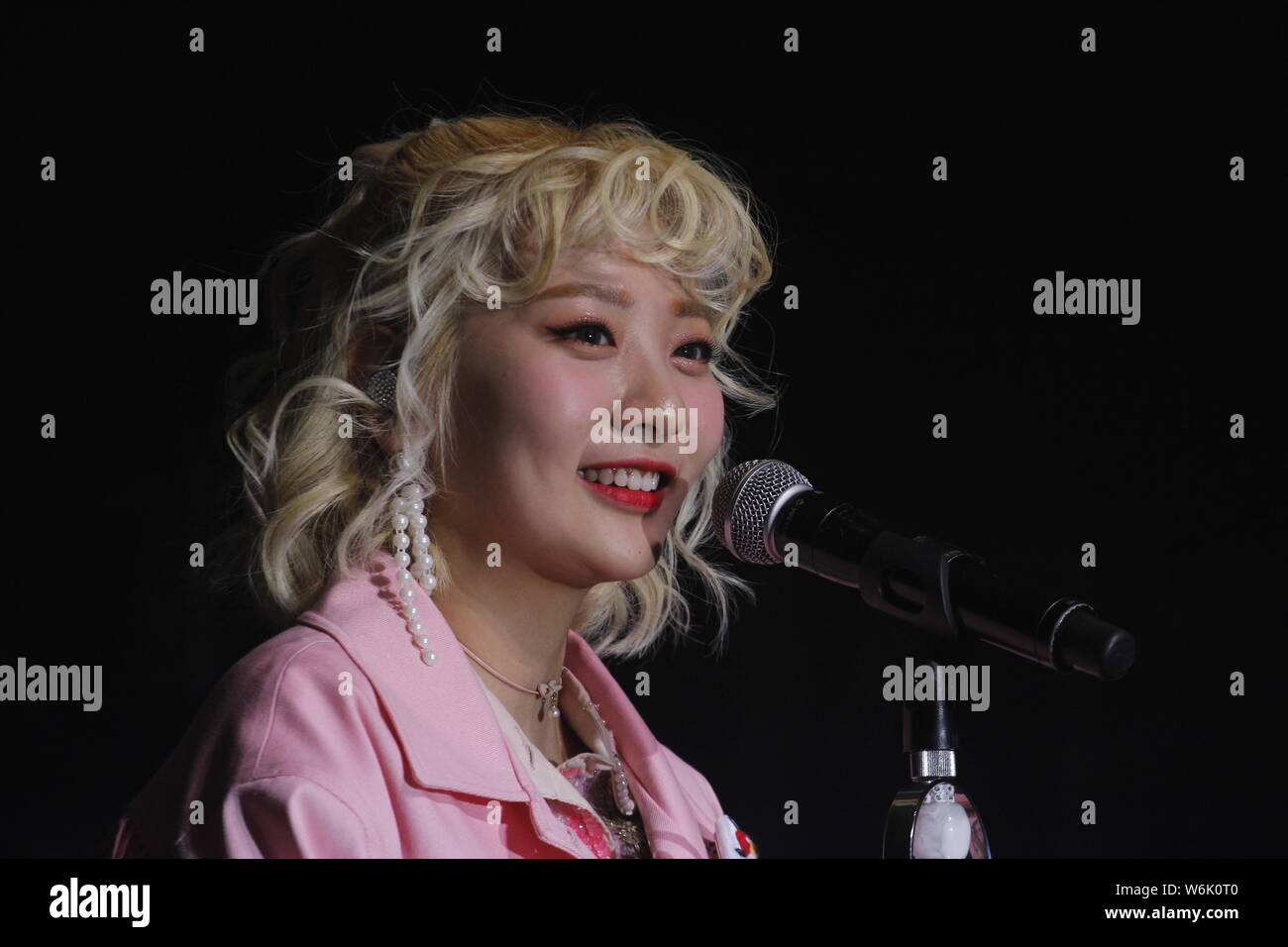 Ahn Ji-young of South Korean duo Bolbbalgan4, also known as Blushing ...