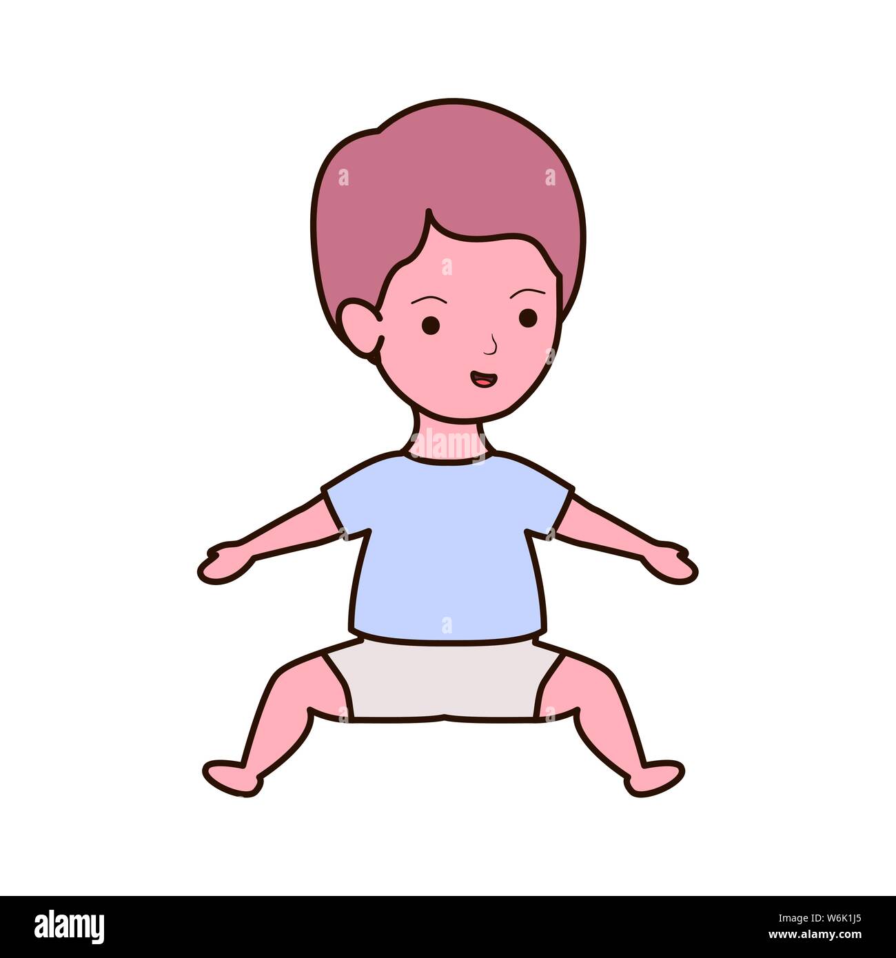 Isolated baby boy design vector illustration Stock Vector Image & Art ...