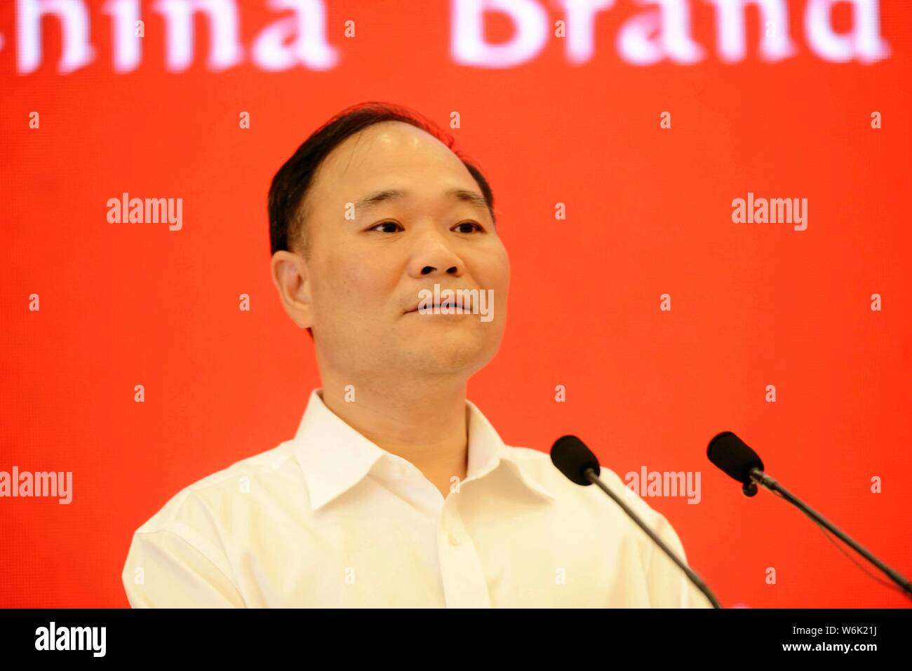 Li shufu chairman zhejiang geely hi-res stock photography and images ...