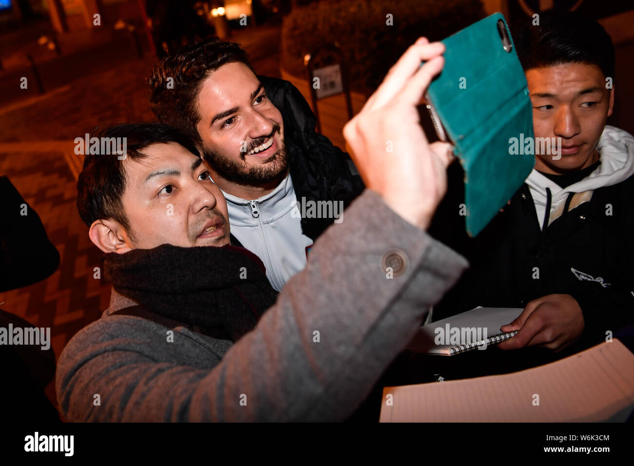 Brazilian football player Alexandre Rodrigues da Silva, known as Pato, of China's Tianjin ...