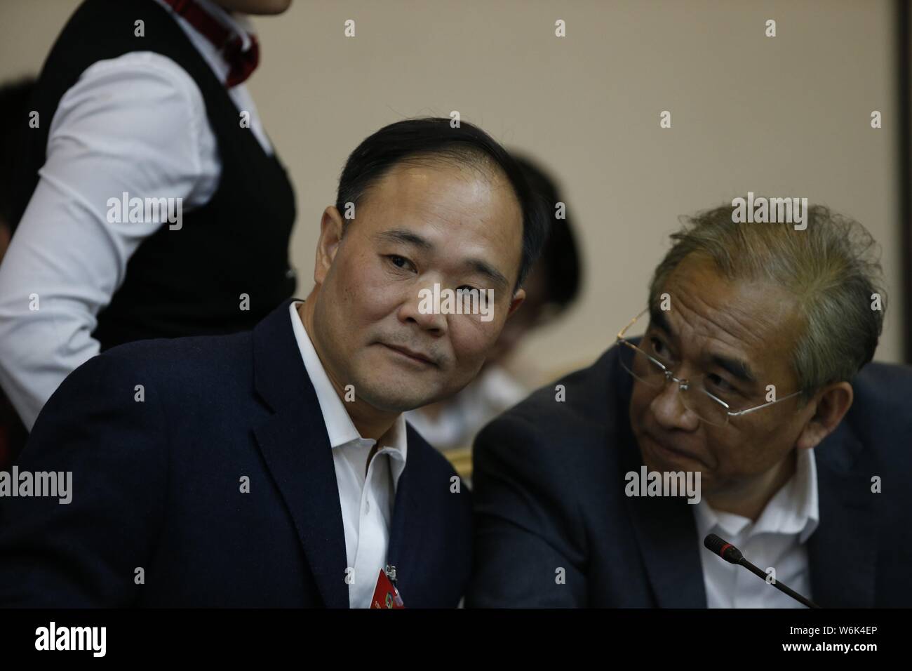 Li shufu chairman zhejiang geely hi-res stock photography and images ...