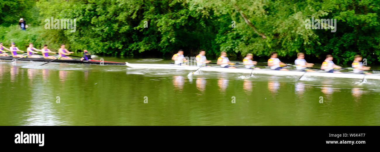 Oxford University Summer Eights 2019 - Rowing Regatta Stock Photo - Alamy