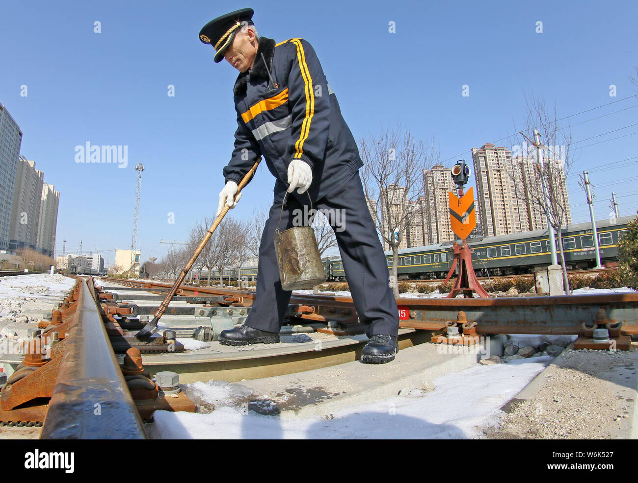 Old chinese railway hi-res stock photography and images - Alamy