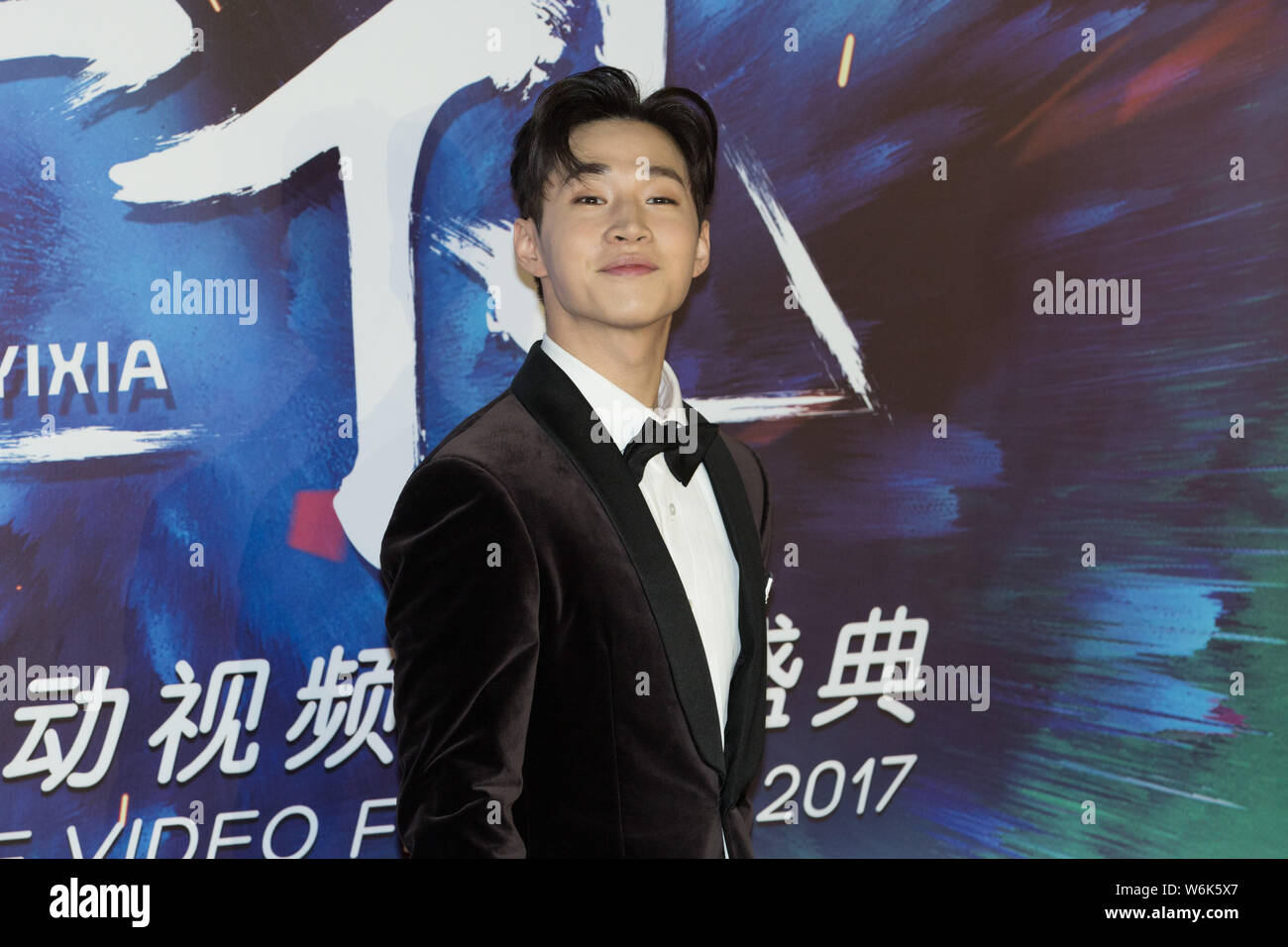 Canadian singer and actor Henry Lau poses as he arrives on the red ...