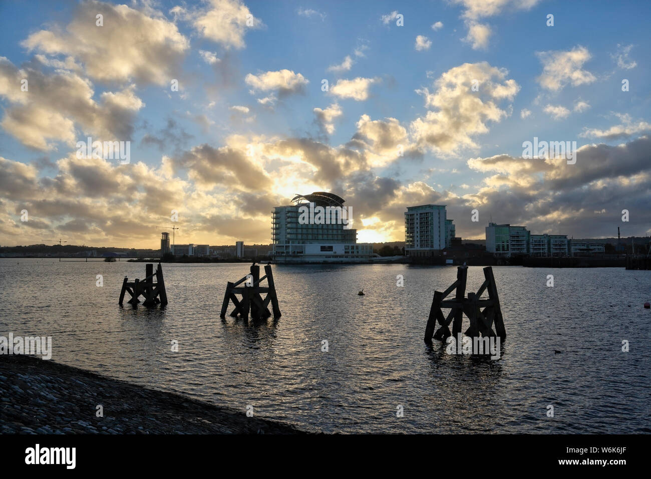 Wooden structures sunset hi-res stock photography and images - Alamy