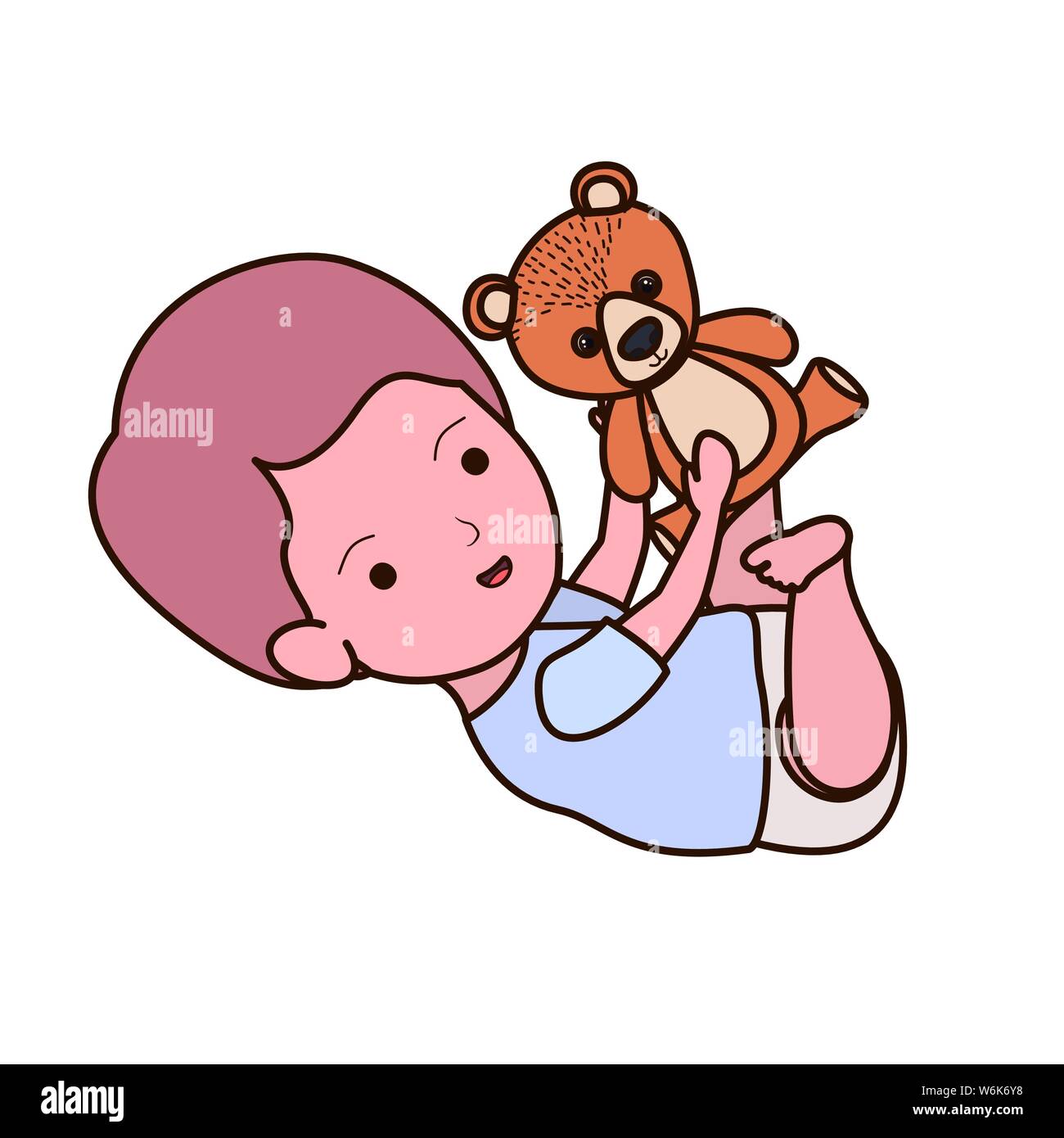 Isolated baby boy design vector illustration Stock Vector Image & Art ...