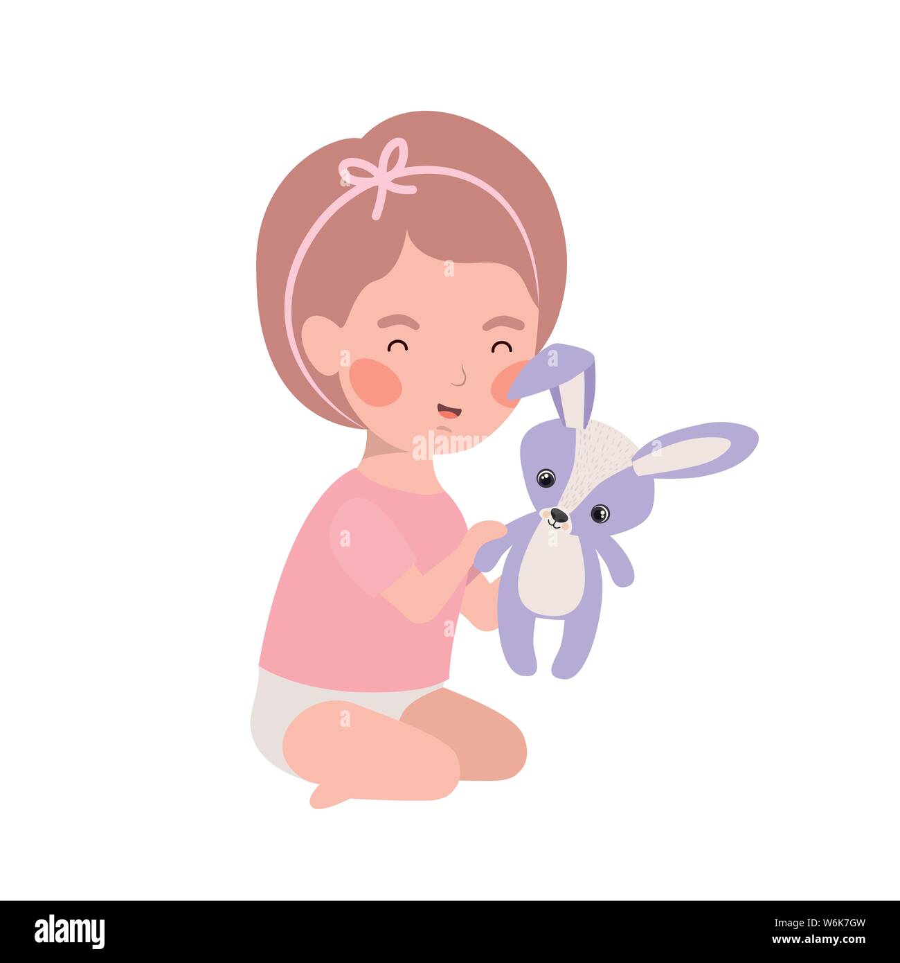 Isolated baby girl design vector illustration Stock Vector Image & Art ...