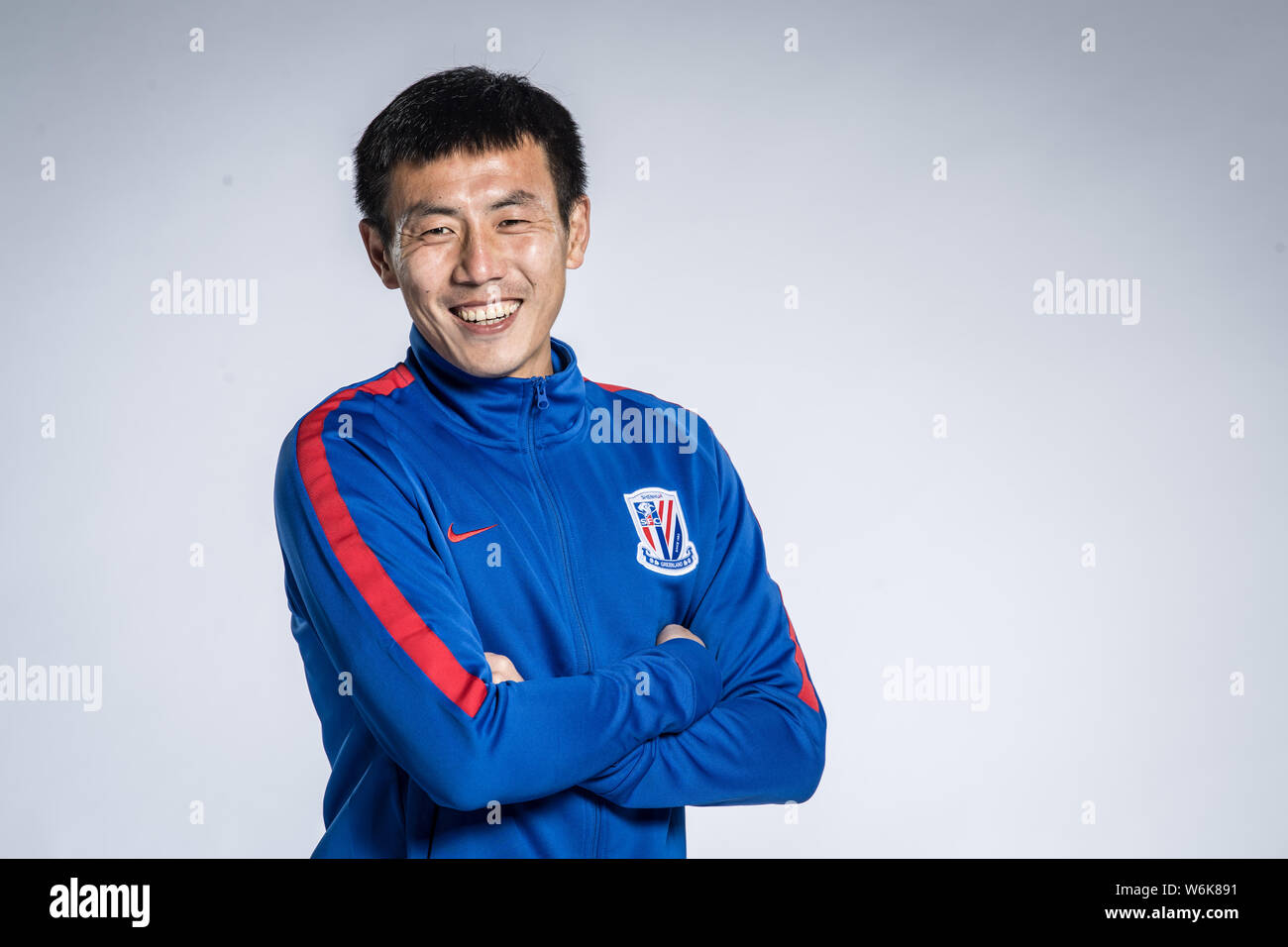 **EXCLUSIVE**Chinese soccer player Qin Sheng of Shanghai Greenland ...