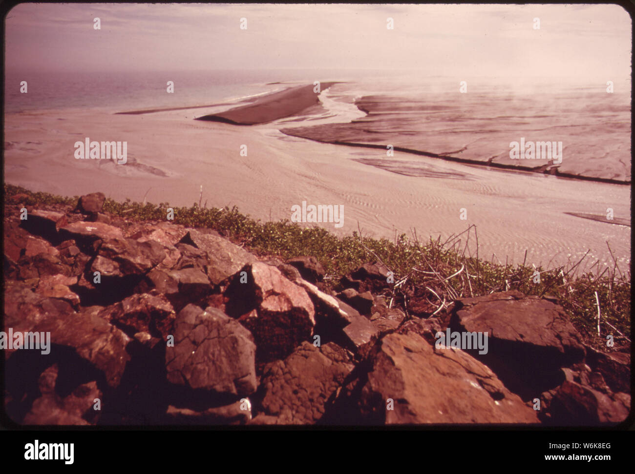 RESERVE MINING COMPANY'S DUMP SITE ON LAKE SUPERIOR. FOUL SMELLING ...