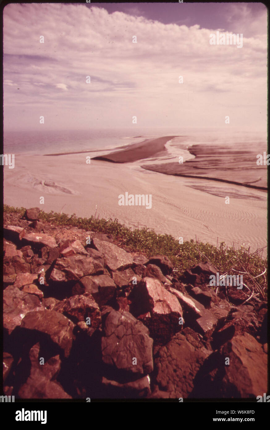RESERVE MINING COMPANY'S DUMP SITE ON LAKE SUPERIOR. FOUL SMELLING ...