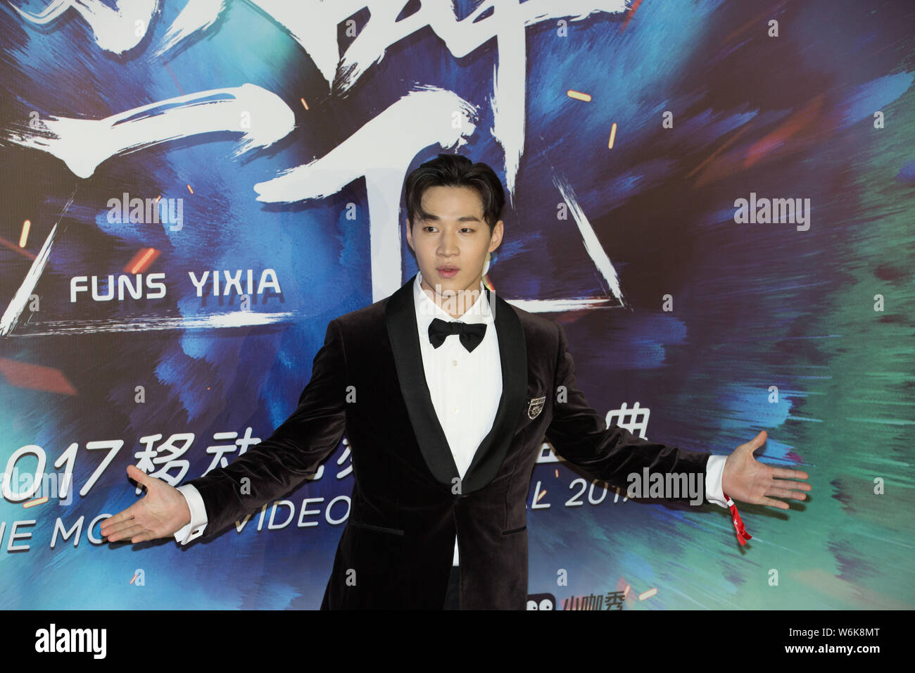 Canadian singer and actor Henry Lau poses as he arrives on the red ...