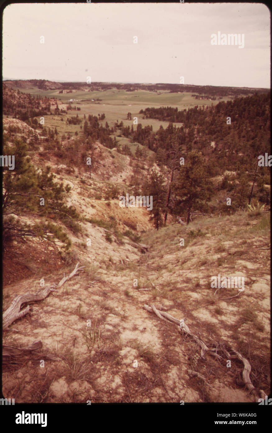 ROY FLY RANCH NEAR SARPY BASIN. CLOSE TO THE SURFACE OF THE 25,000 ...