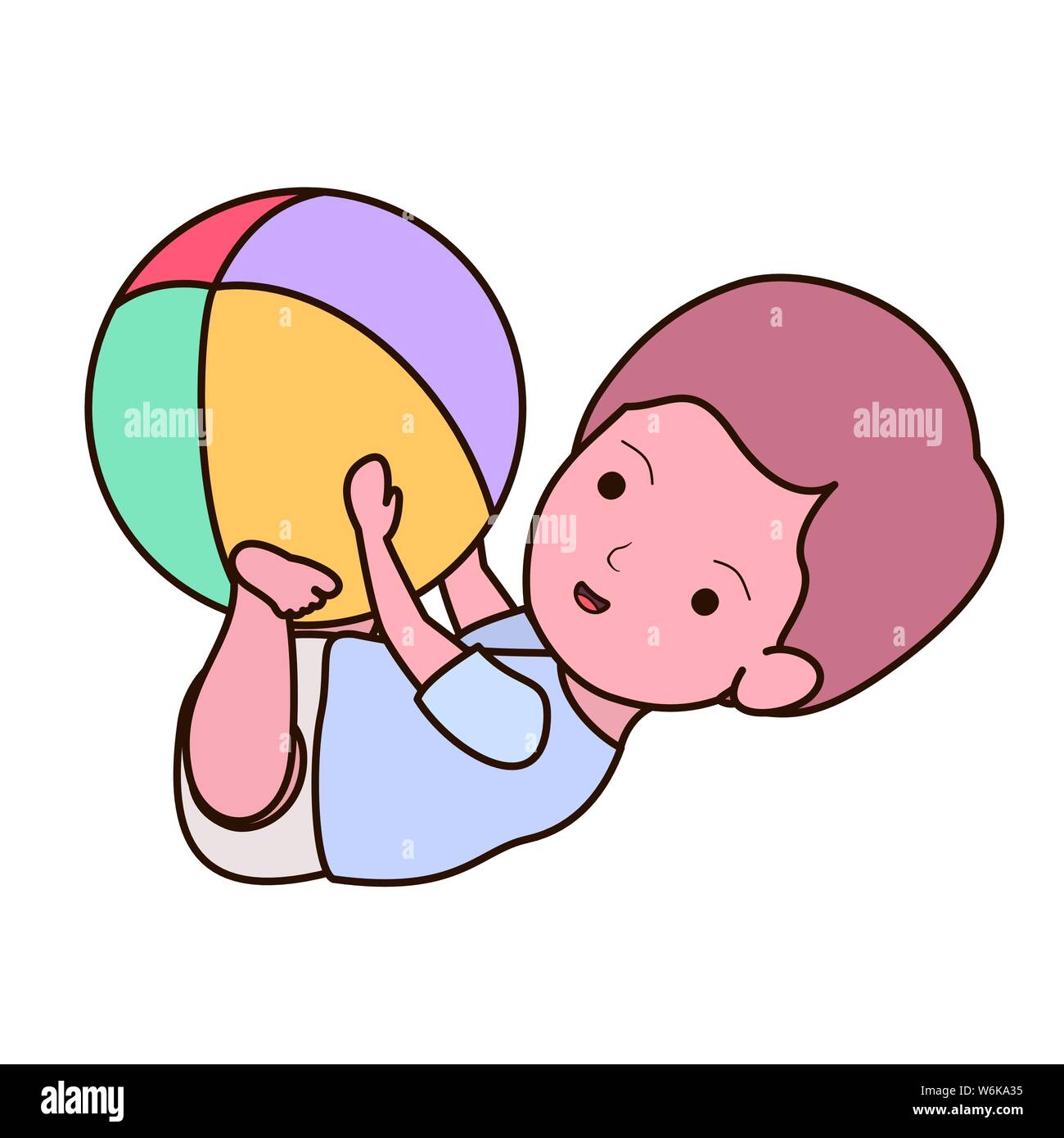 Isolated baby boy design vector illustration Stock Vector Image & Art ...