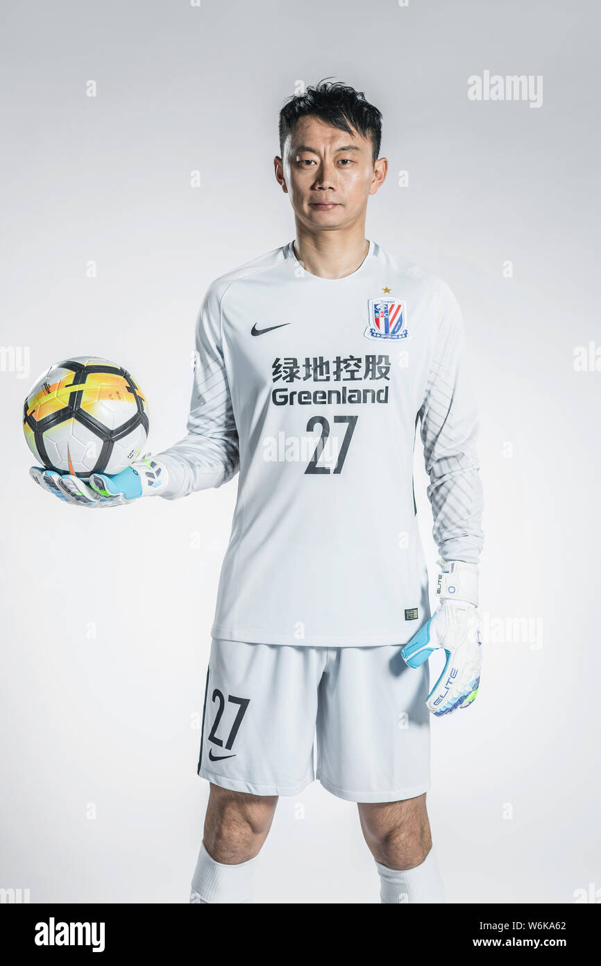 **EXCLUSIVE**Chinese soccer player Li Shuai of Shanghai Greenland ...