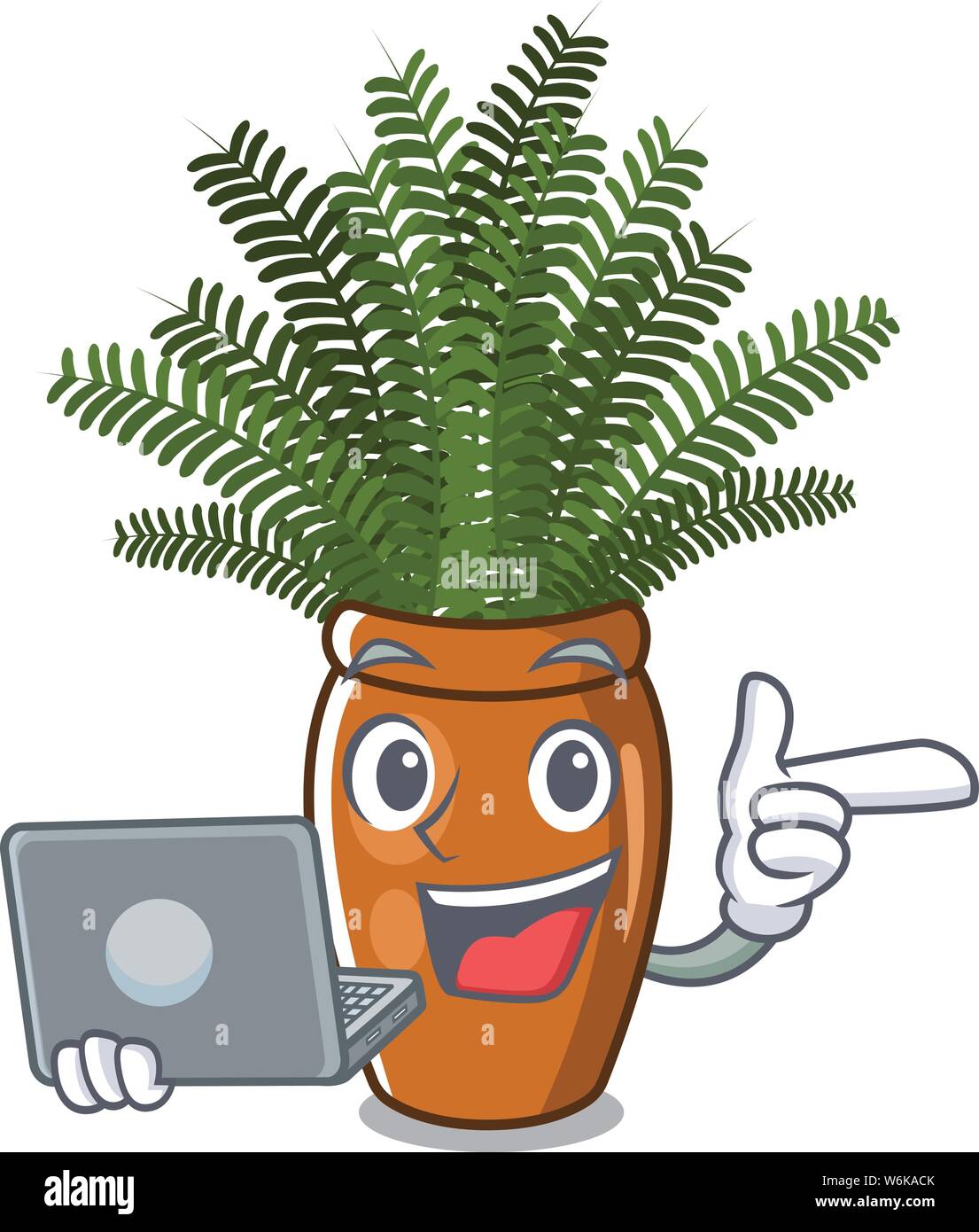 Boston ferns Stock Vector Images - Alamy