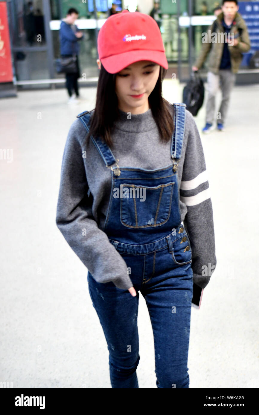 Chinese singer and actress Ju Jingyi, a former member of Chinese girl group SNH48, is pictured ...