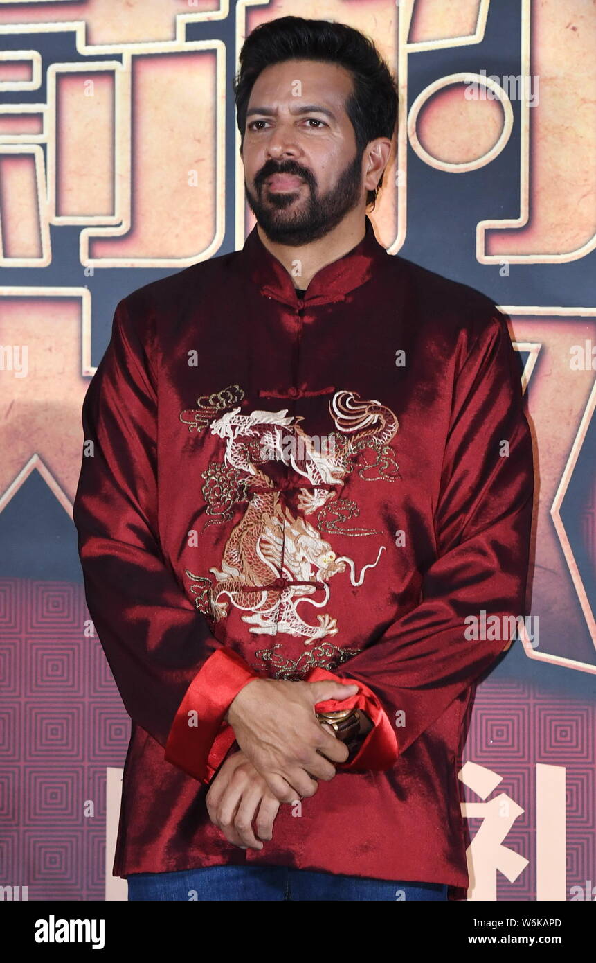 Indian film director Kabir Khan attends a premiere event for movie ...