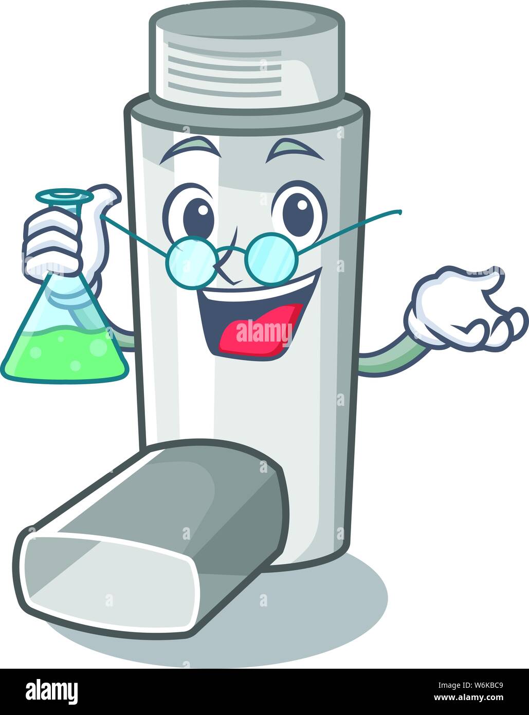 Asthma medicine laboratory Stock Vector Images - Alamy