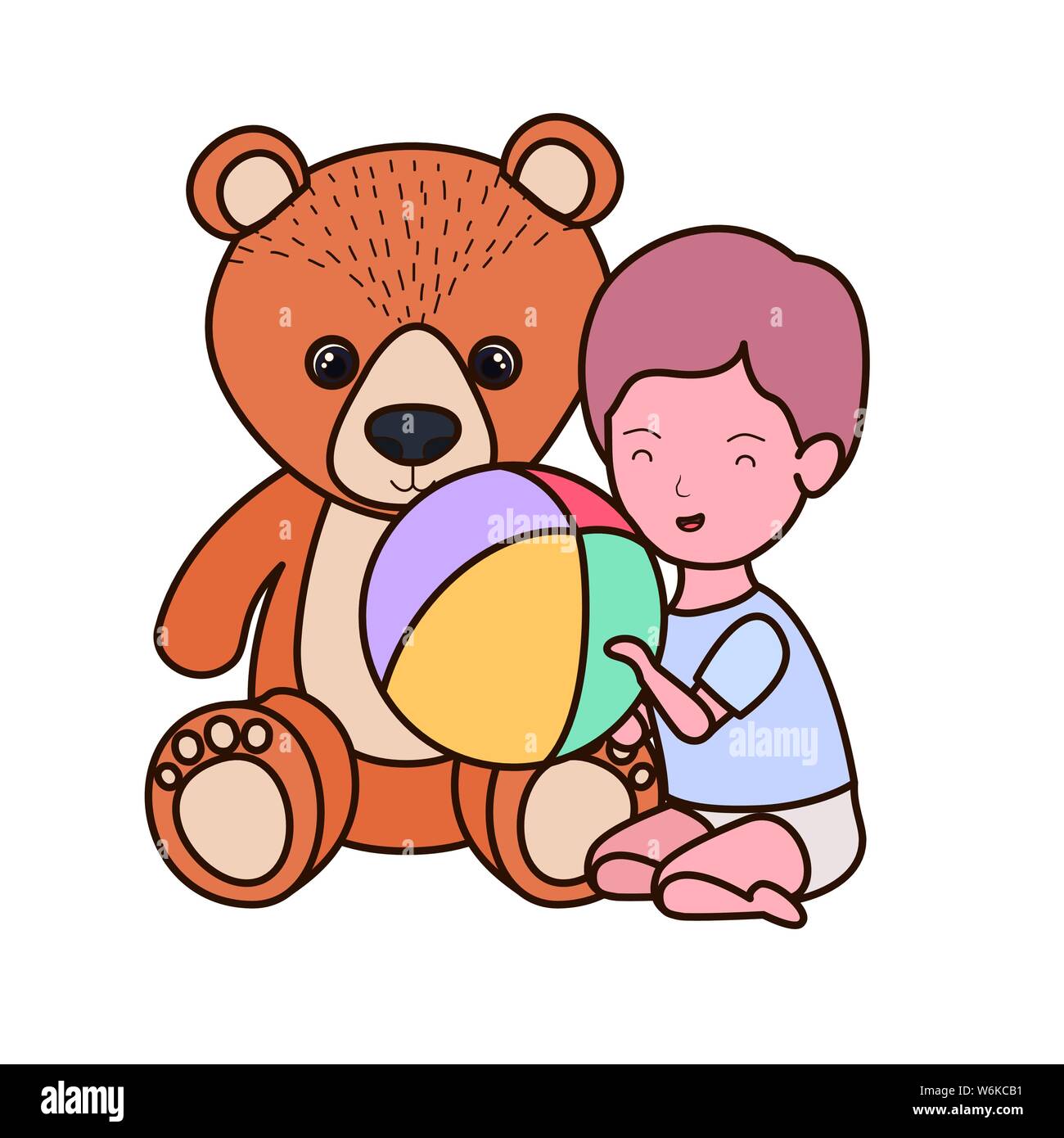 Isolated baby boy design vector illustration Stock Vector Image & Art ...