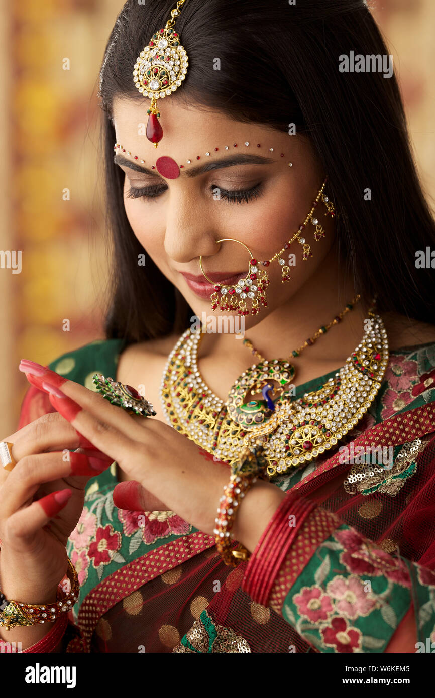 Indian ceremony ring hi-res stock photography and images - Alamy