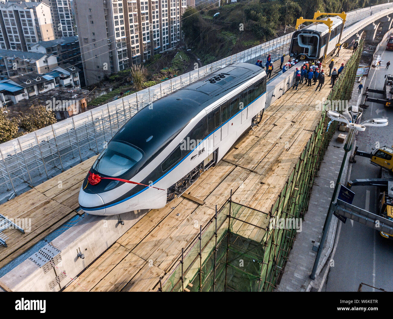 Byd monorail hi-res stock photography and images - Alamy