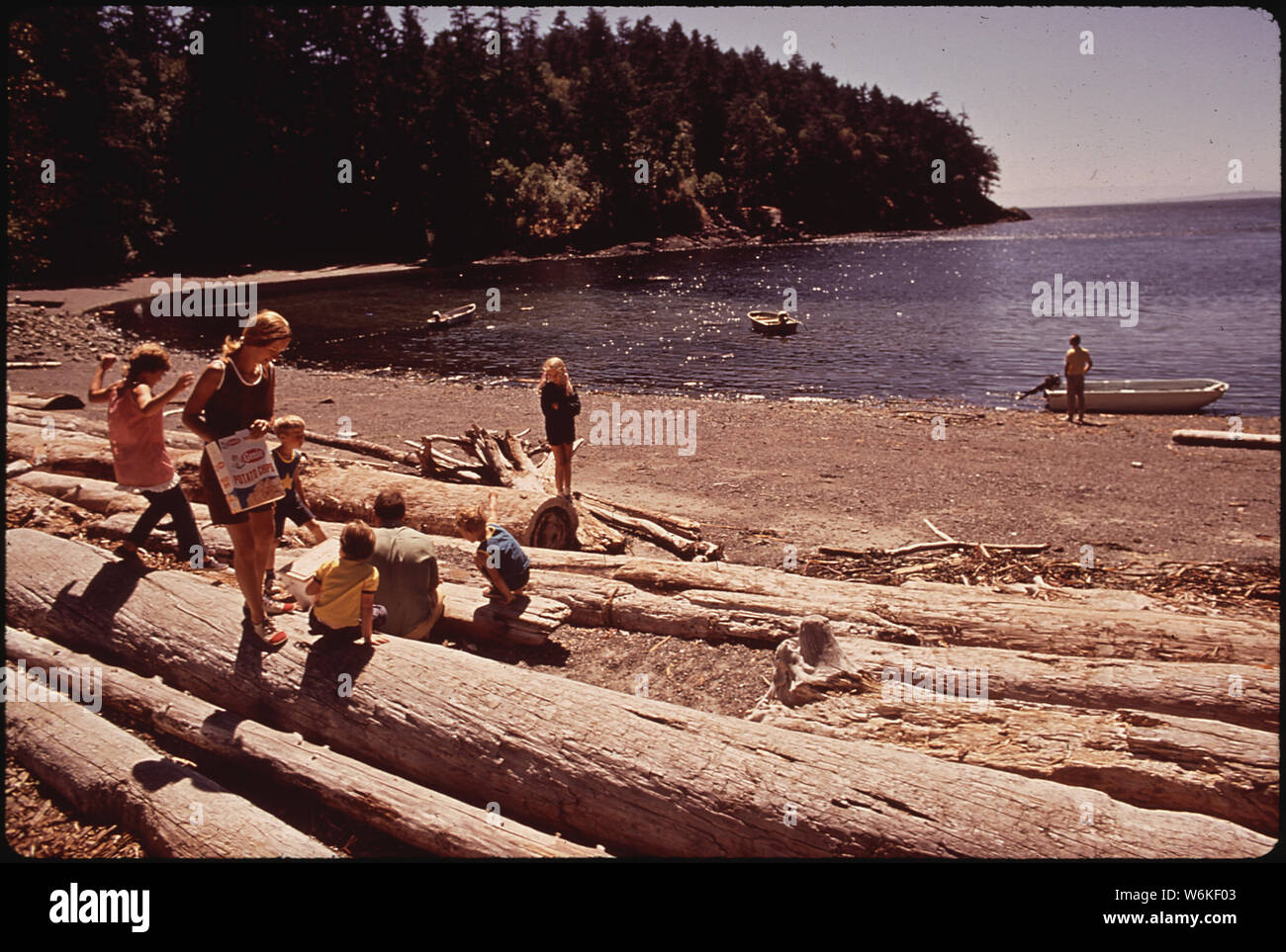 SAN JUAN PARK ON SAN JUAN ISLAND Stock Photo - Alamy