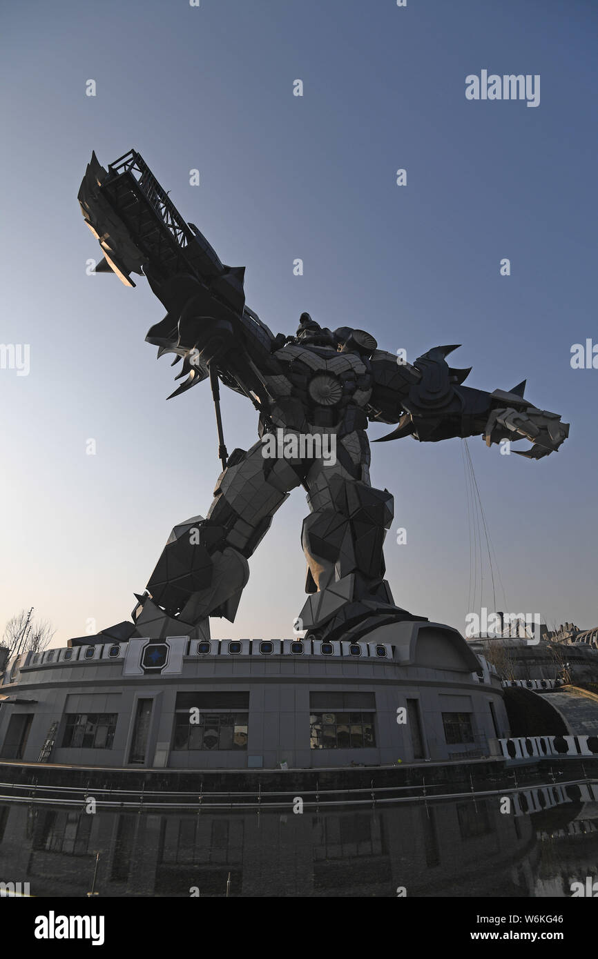 A model of the world's largest and most expensive transformers is on ...