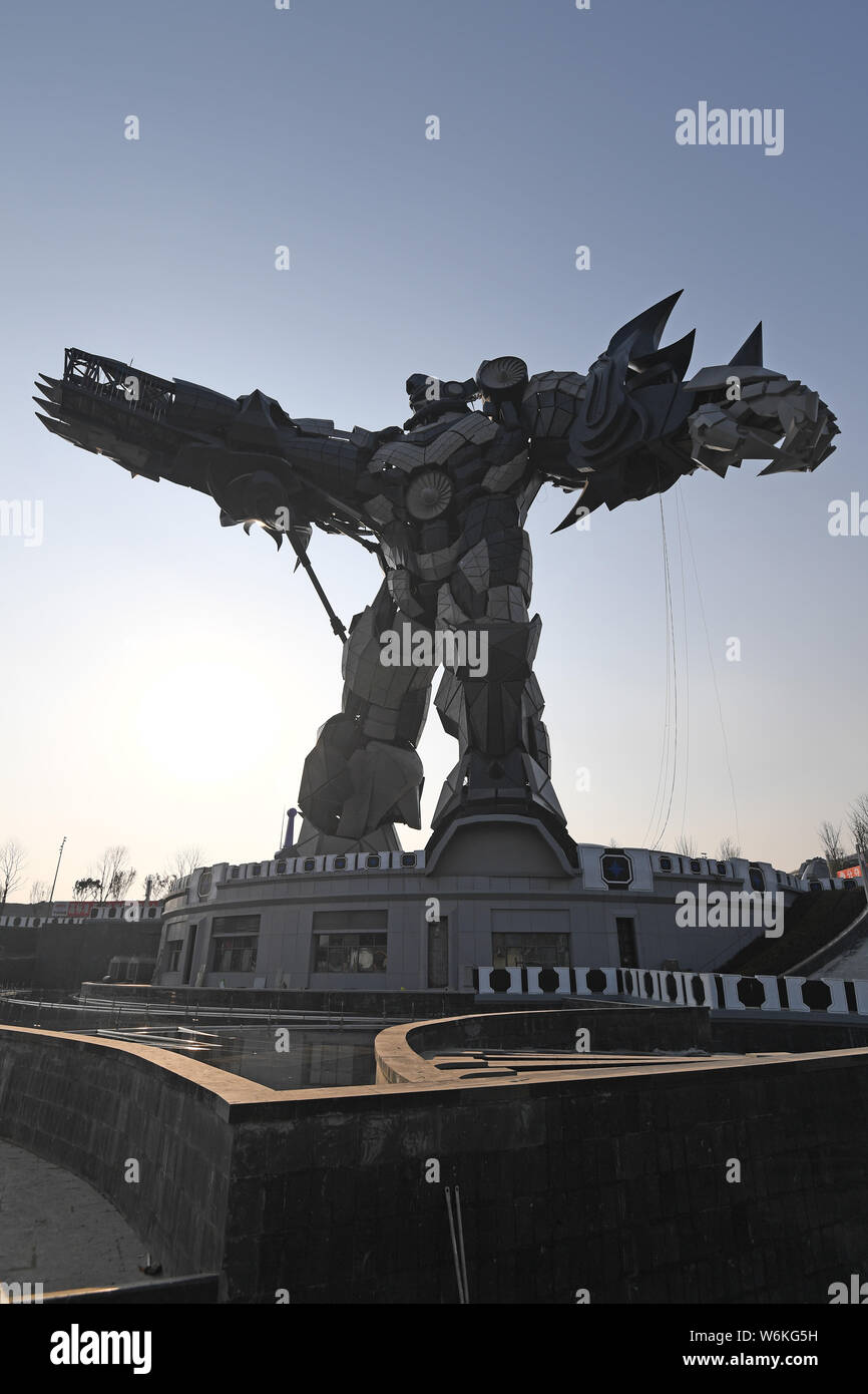 A model of the world's largest and most expensive transformers is on ...
