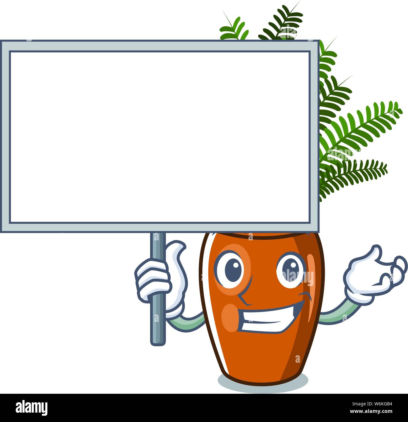 Strip ferns Stock Vector Images - Alamy