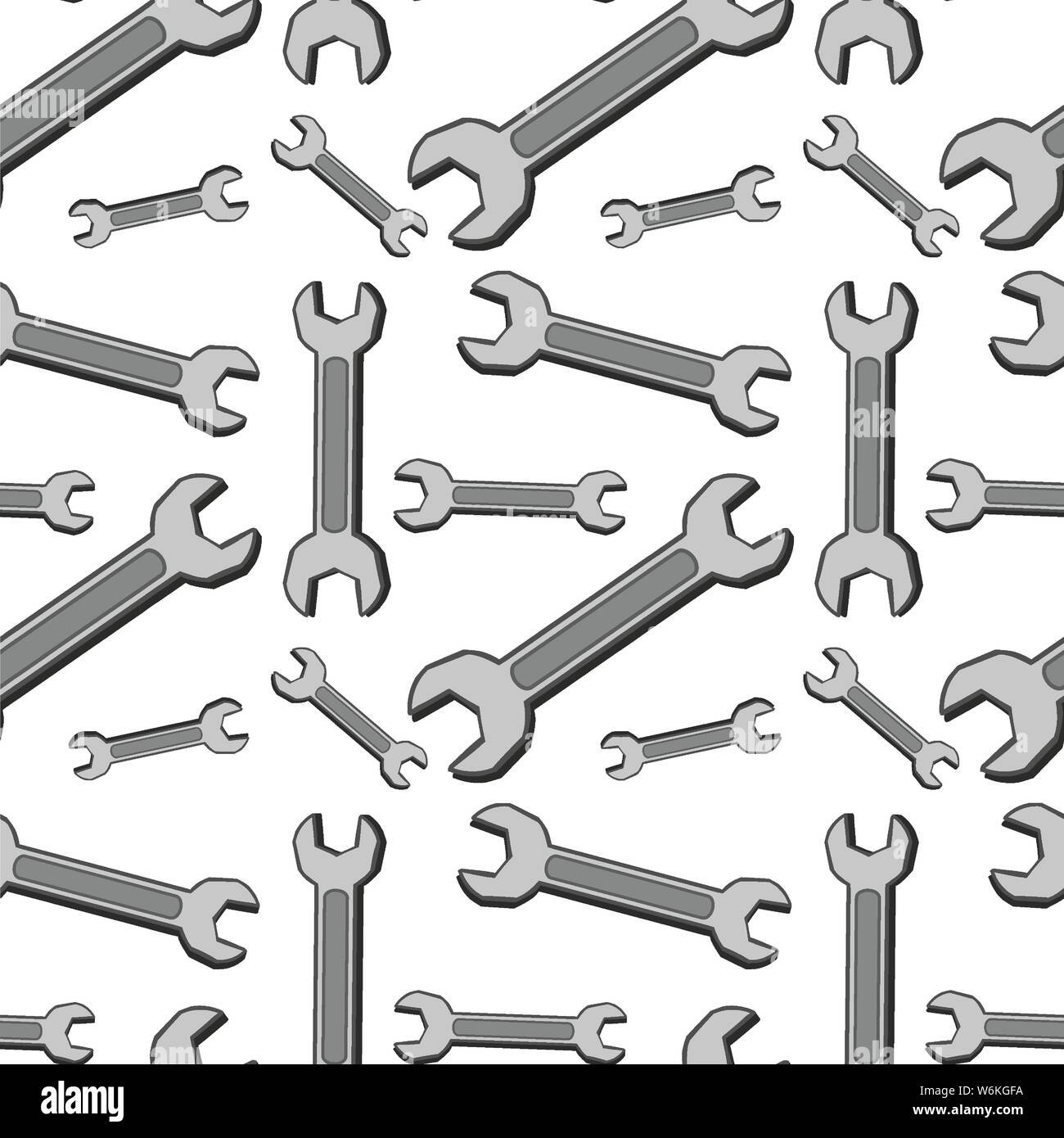 Spanner clipart Cut Out Stock Images & Pictures - Alamy