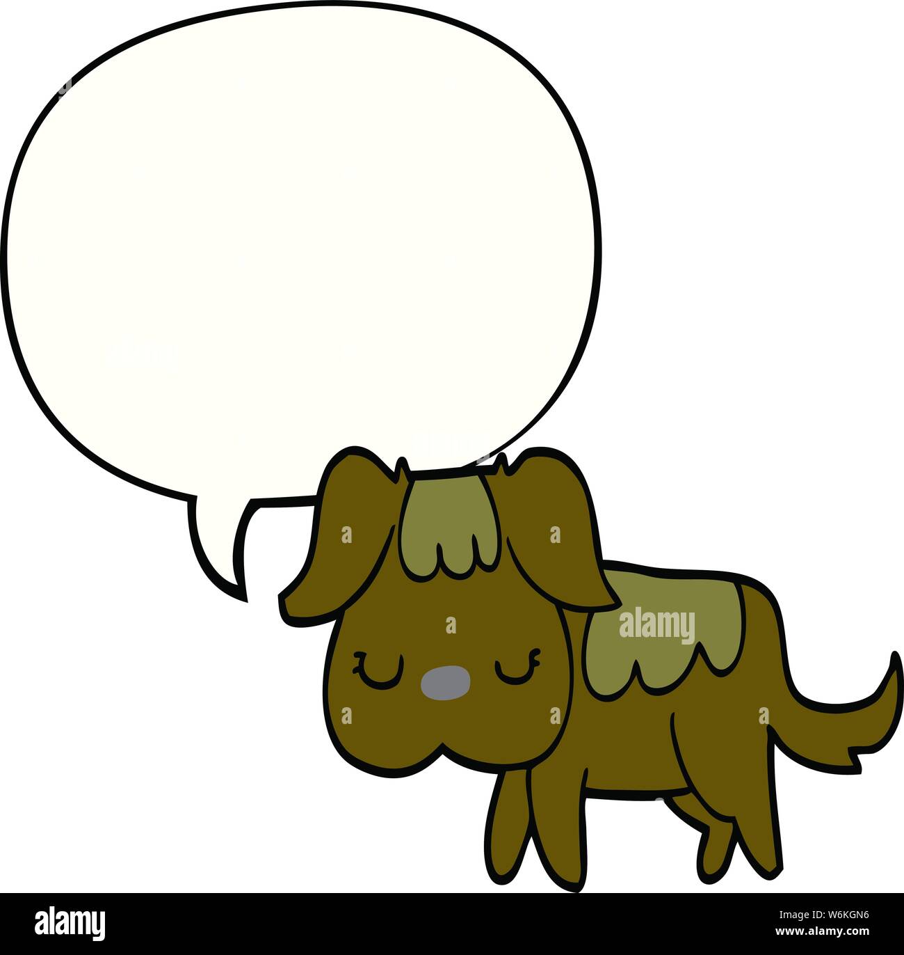 Dog talking bubble hi-res stock photography and images - Alamy