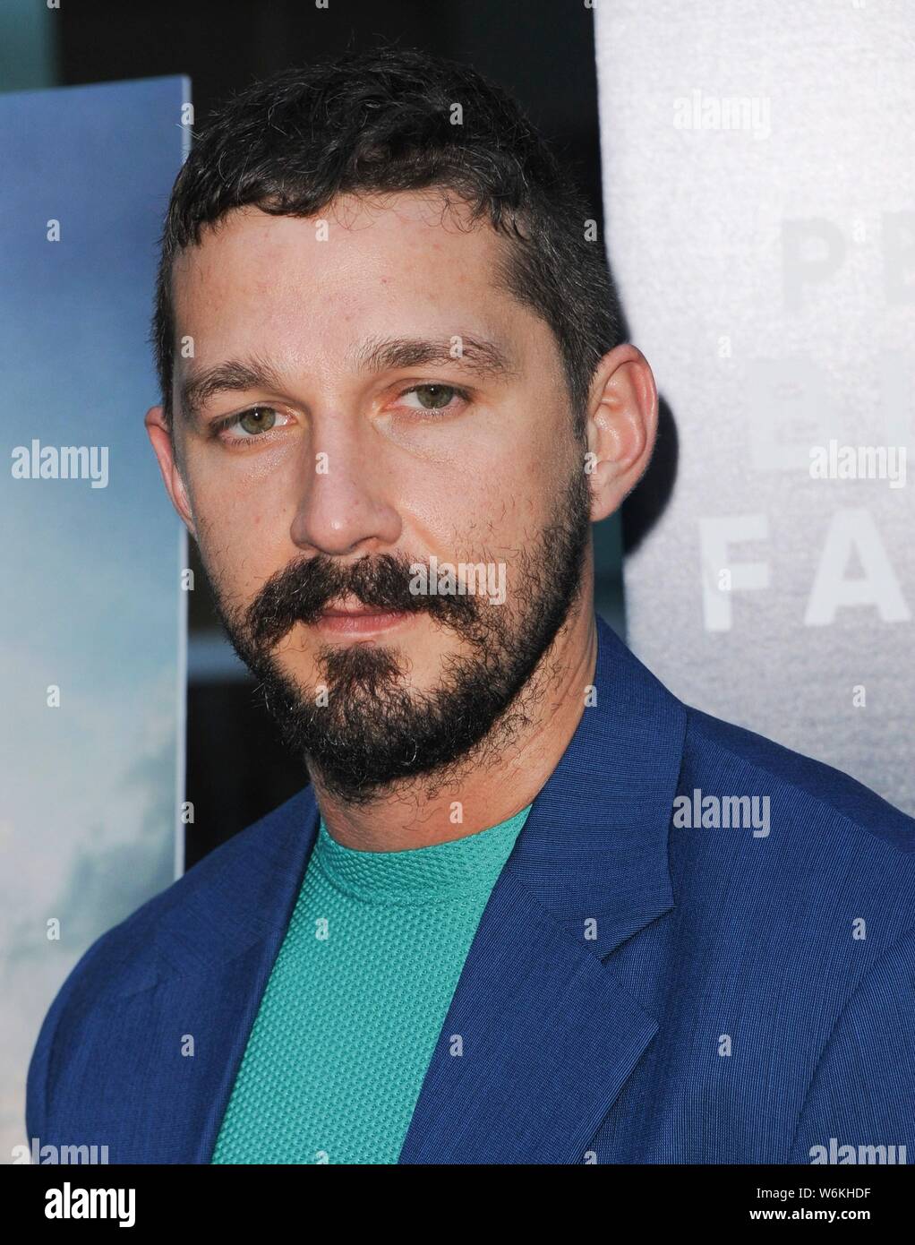 Los Angeles, CA. 1st Aug, 2019. Shia LaBeouf at arrivals for THE PEANUT ...