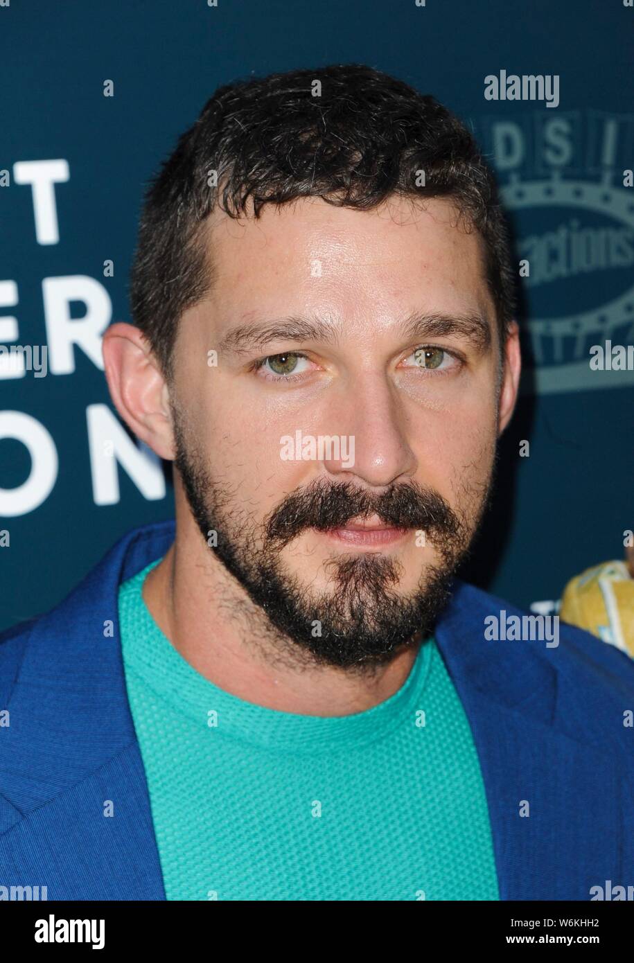 Los Angeles, CA. 1st Aug, 2019. Shia LaBeouf at arrivals for THE PEANUT ...