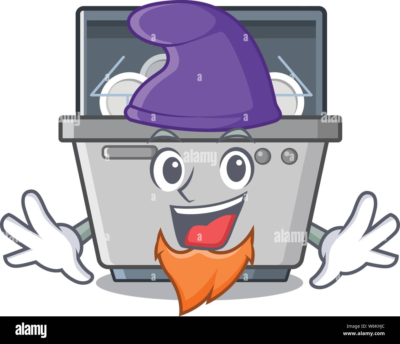 Realistic washing machine in Stock Vector Images - Alamy
