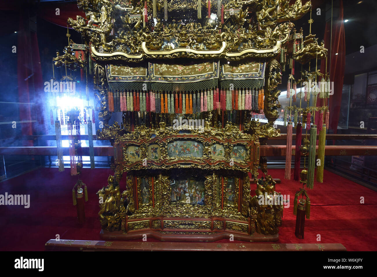 --FILE--View of the Bridal Sedan Chair of Ningbo, also called "Wangong ...