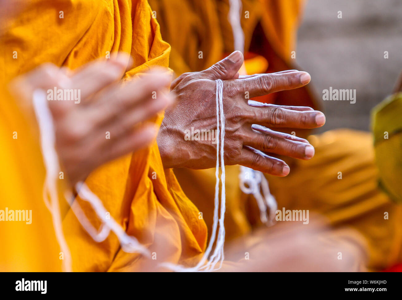 Buddhist wedding in thailand hi-res stock photography and images - Alamy