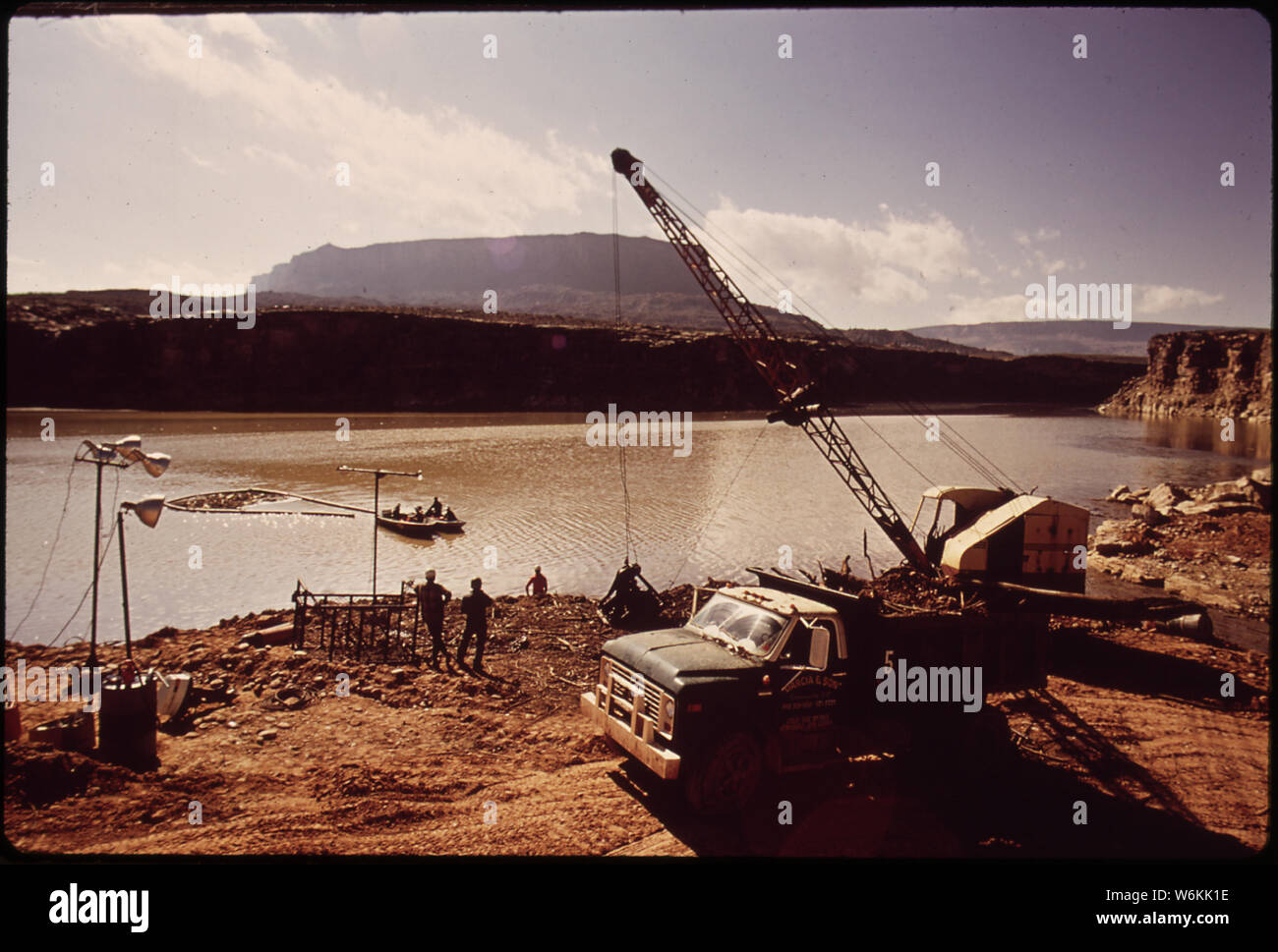 SMALL MINING OPERATION Stock Photo - Alamy