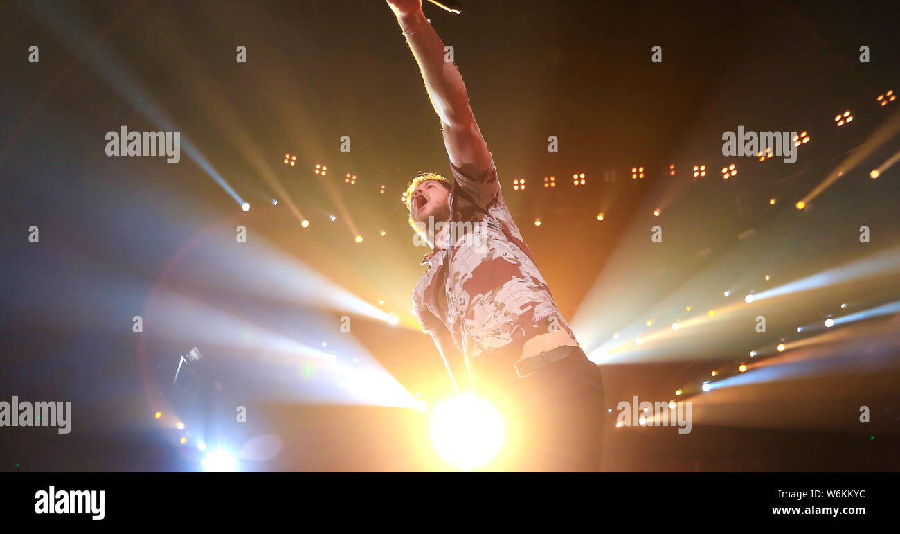 American singer-songwriter Daniel Coulter Reynolds (Dan Reynolds), the ...